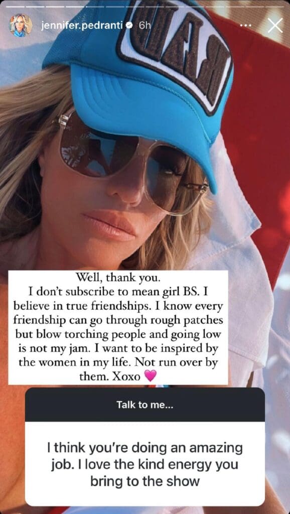 Jennifer Pedranti Talks RHOC Friendships & Blasts Her Ex