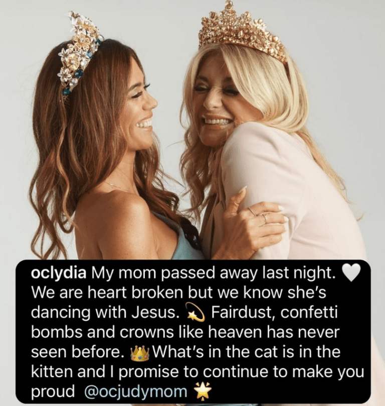 RHOC Alum Lydia McLaughlin's Mom Judy Passes Away